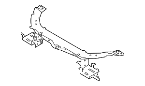 Genuine OEM Radiator Support Part# LR084656 Fits 2015-2019 Land Rover ...