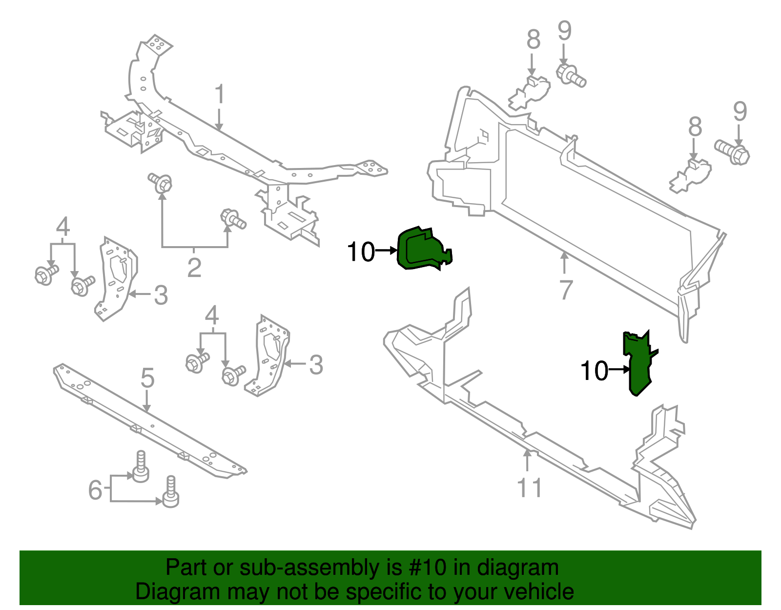 Genuine Air Deflector for 2015-2019 Land Rover Discovery Sport | Land ...