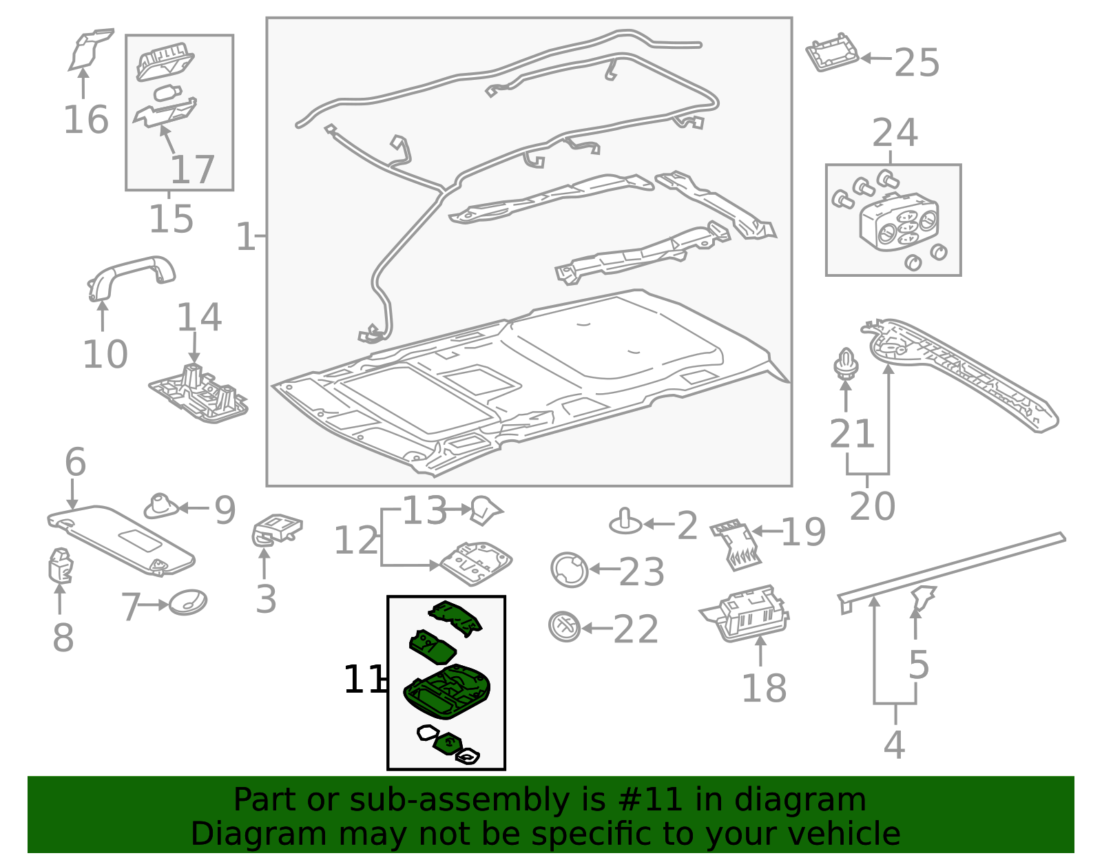 Reading Light - OEM Interior Illumination | AutoNation Parts