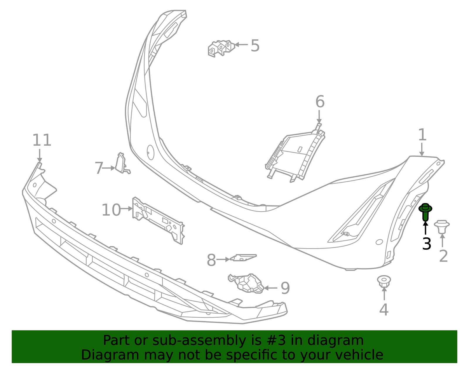 01121-A6041 - Mirror Assembly Bolt 2020-2025 Nissan | Official Nissan ...