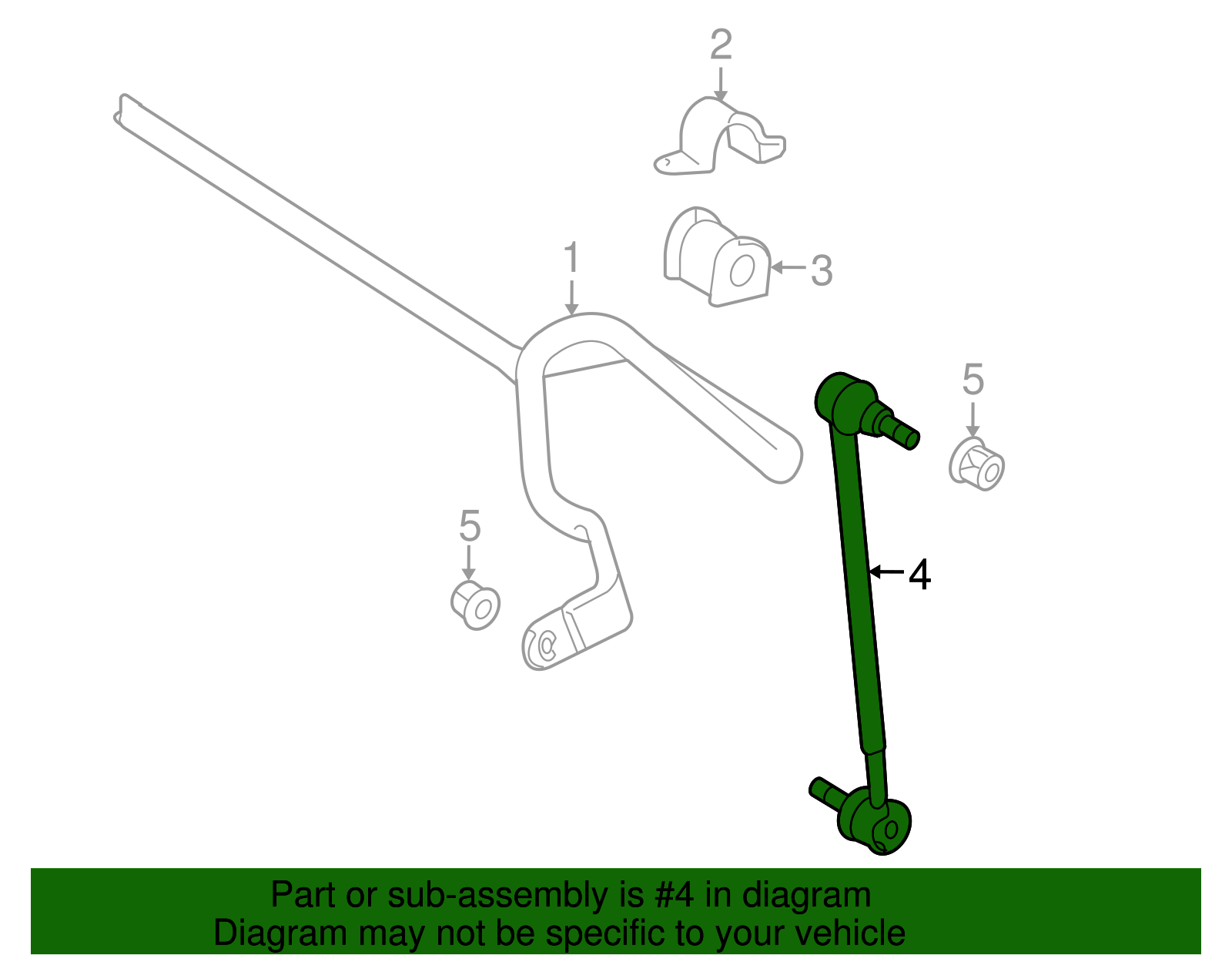 48820-33080 - Stabilizer Link - 2010-2012 Lexus ES350 | My L Parts