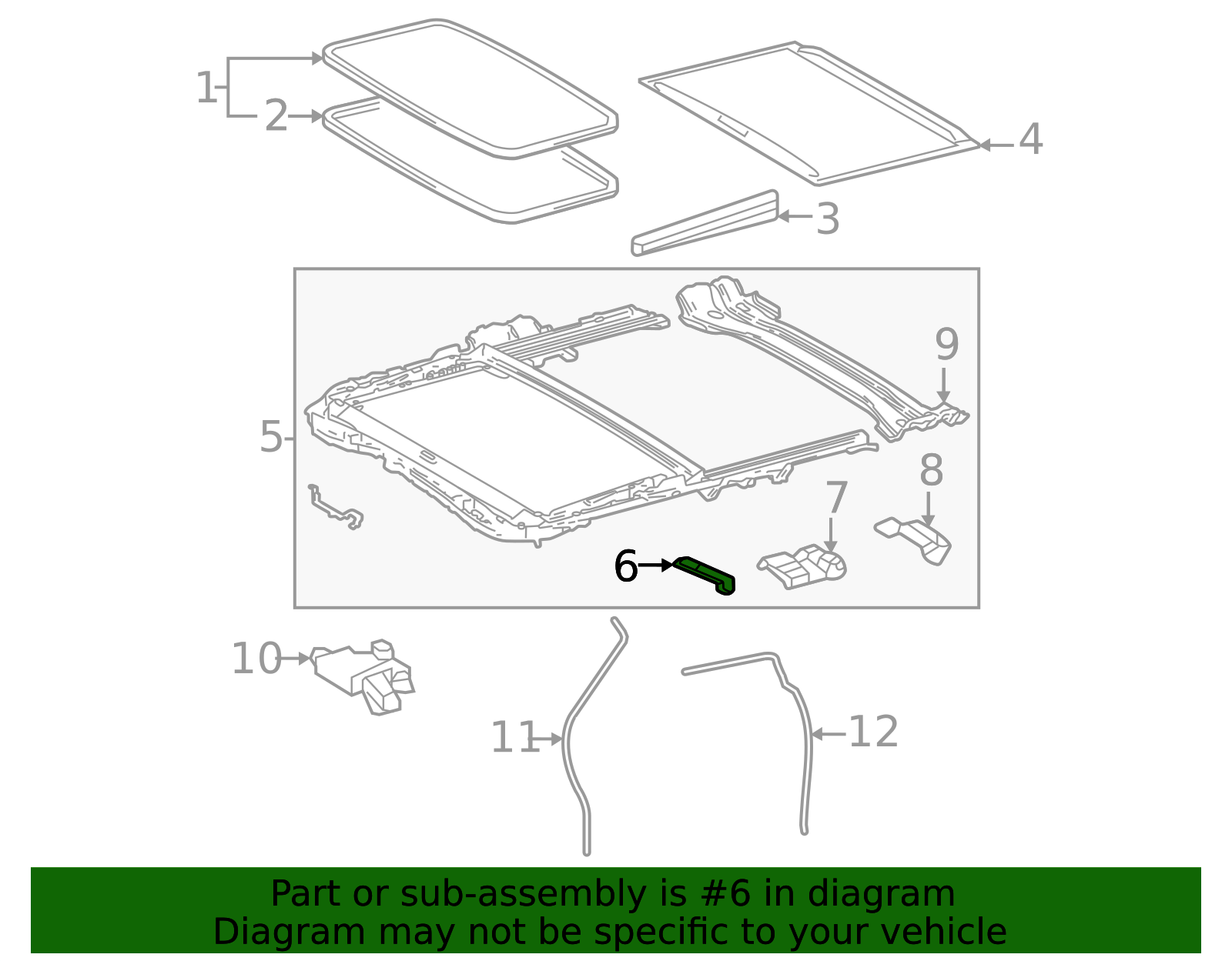 63242-AK010 - Housing Assembly Front Bracket 2024-2025 Toyota Tacoma ...