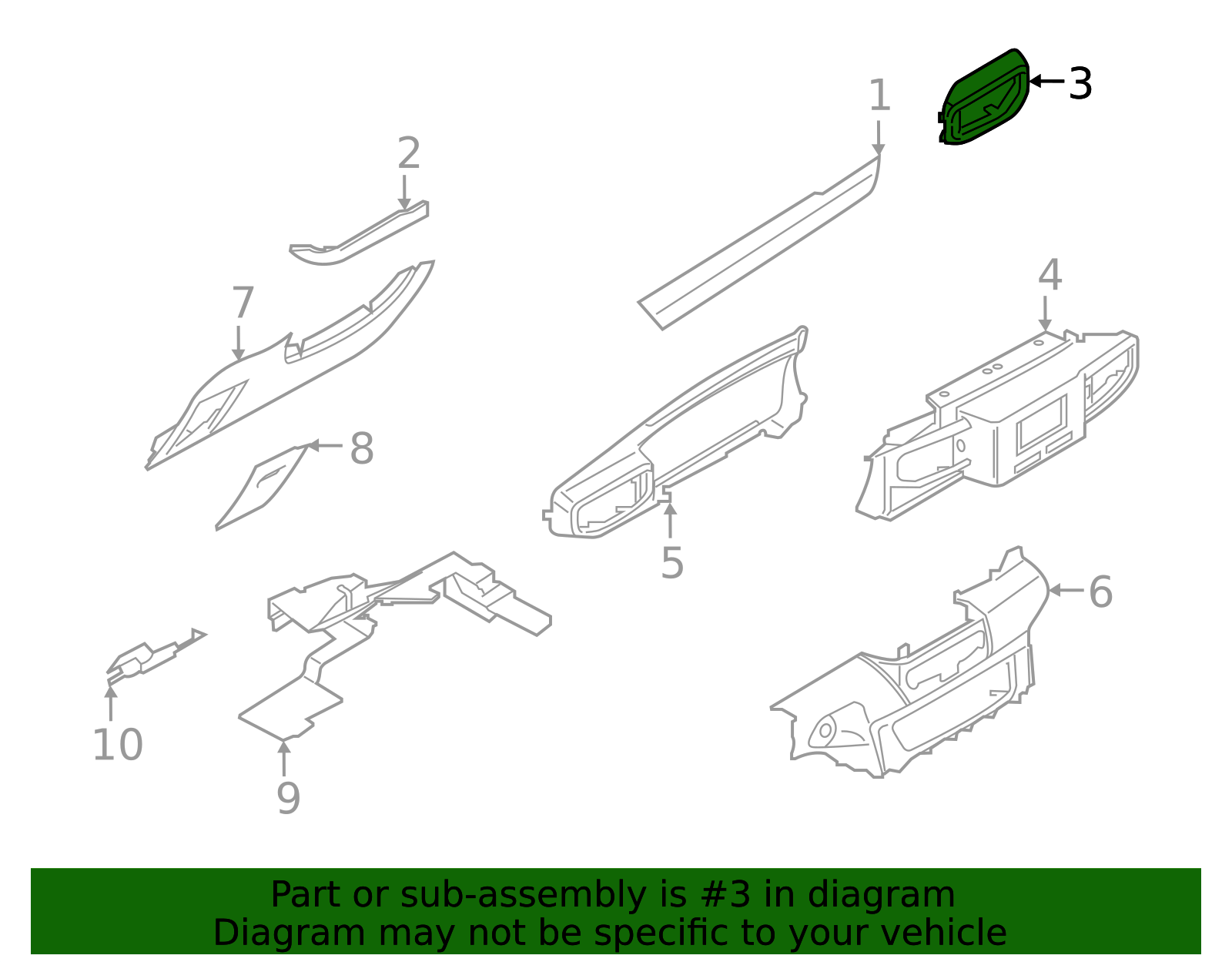 2020-2024 Ford Outer Finish Panel LB5Z-19893-AE | OEM Parts Online
