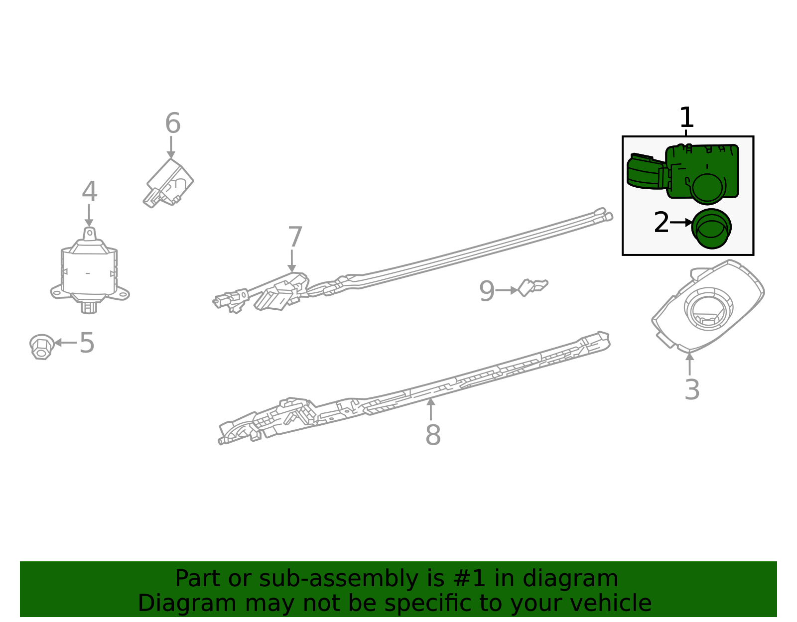 2018-2024 Toyota Sensor 89341-06070-D0 | Toyota Parts Center