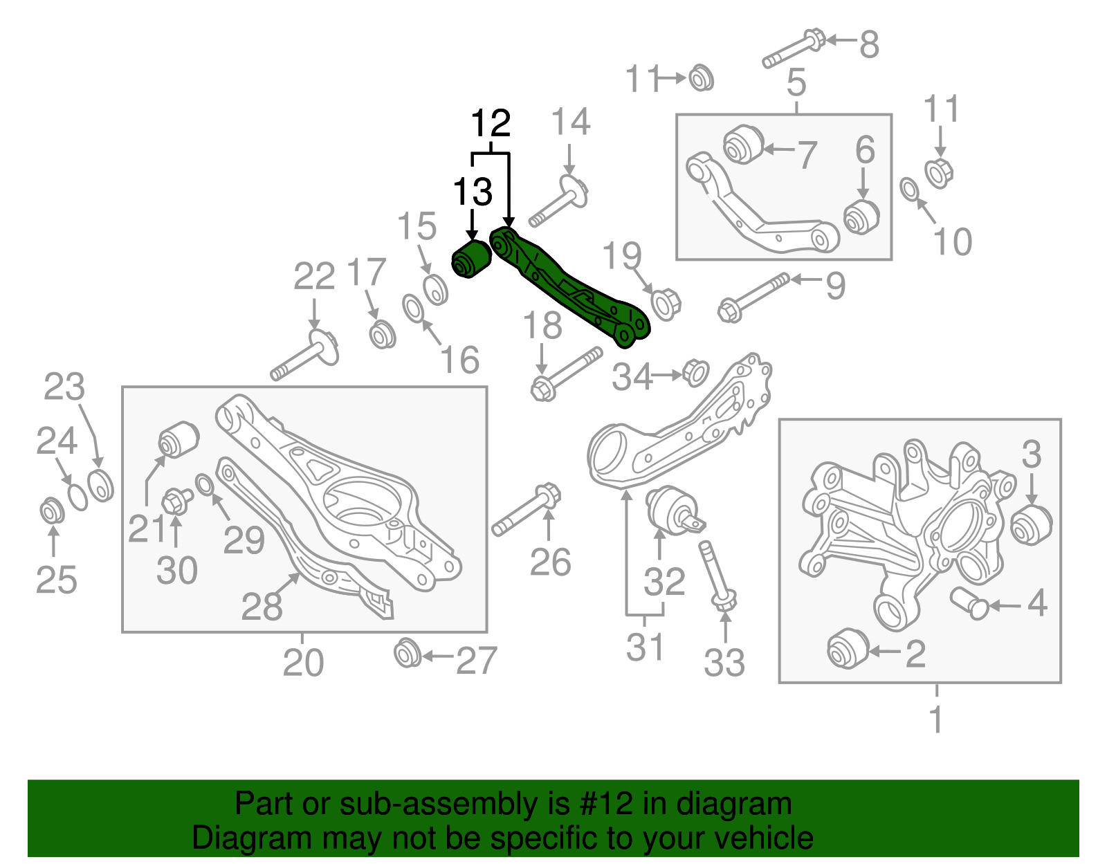 55250-D4700 - Lateral Arm 2016-2020 Kia | Kia.Parts Store
