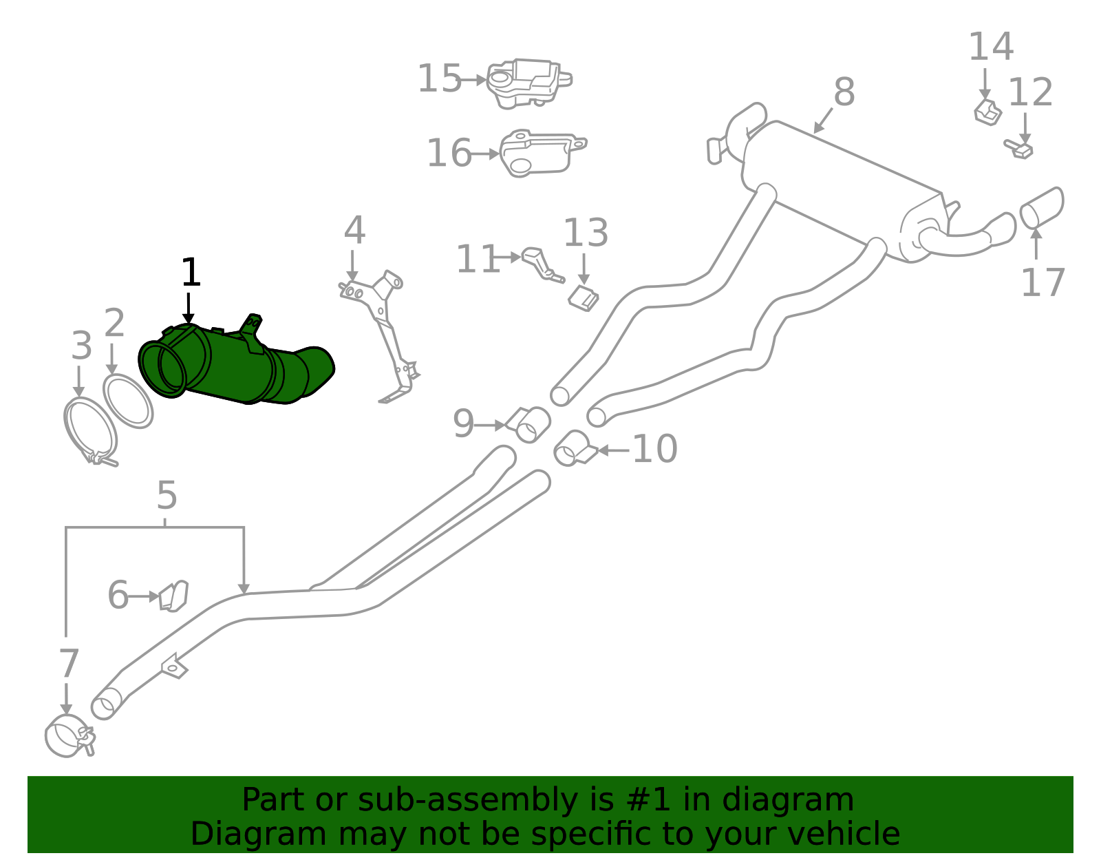 18328682788 - 2019-2025 BMW Catalytic Converter (18-32-8-682-788) | BMW ...