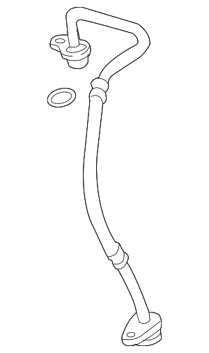 06M-145-144-E - Oil Inlet Tube 2018-2025 Audi | Audi OEM Parts Guy