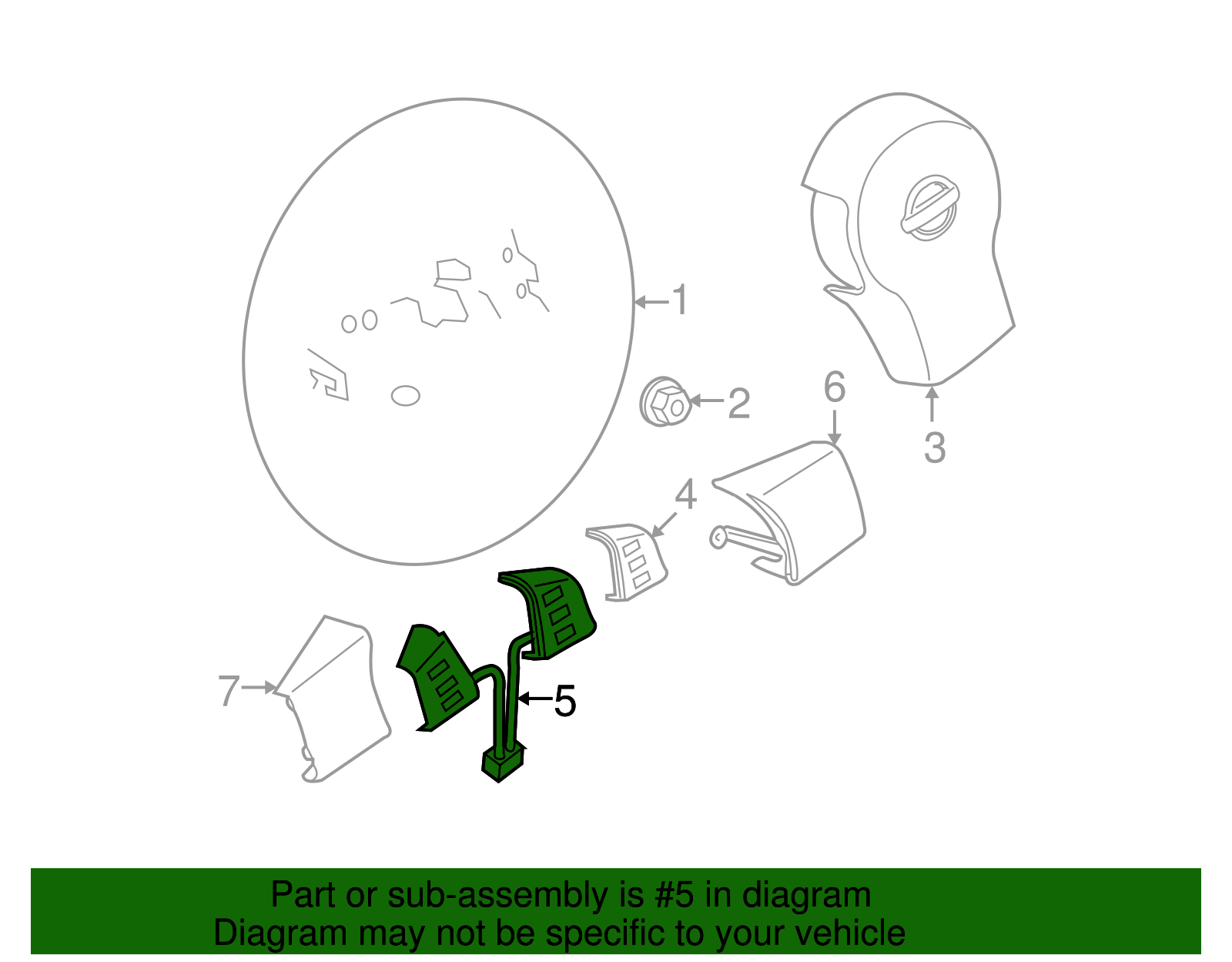 2013-2021 Nissan Engagement Switch 25550-9CF0A | Nissan Parts Central