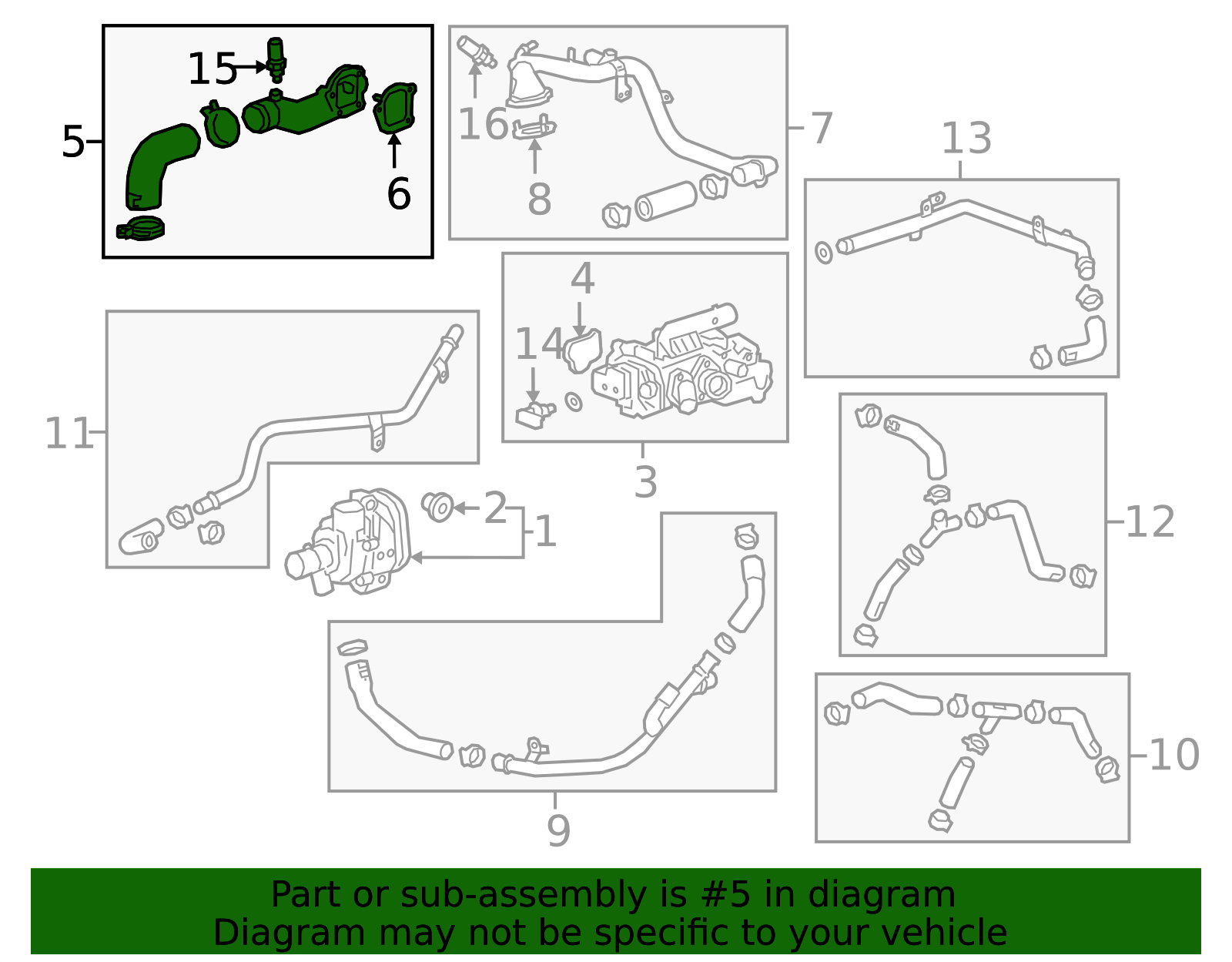 2019-2024 GM Water Inlet 12693960 | Shop Matick Buick GMC