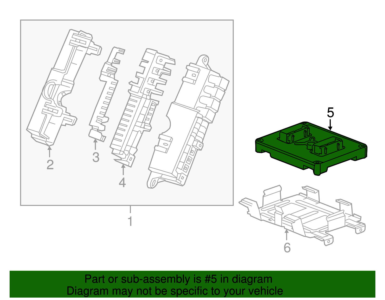 2014-2016 GM Hybrid Powertrain Control Module 24291551 | Capital Chevy ...