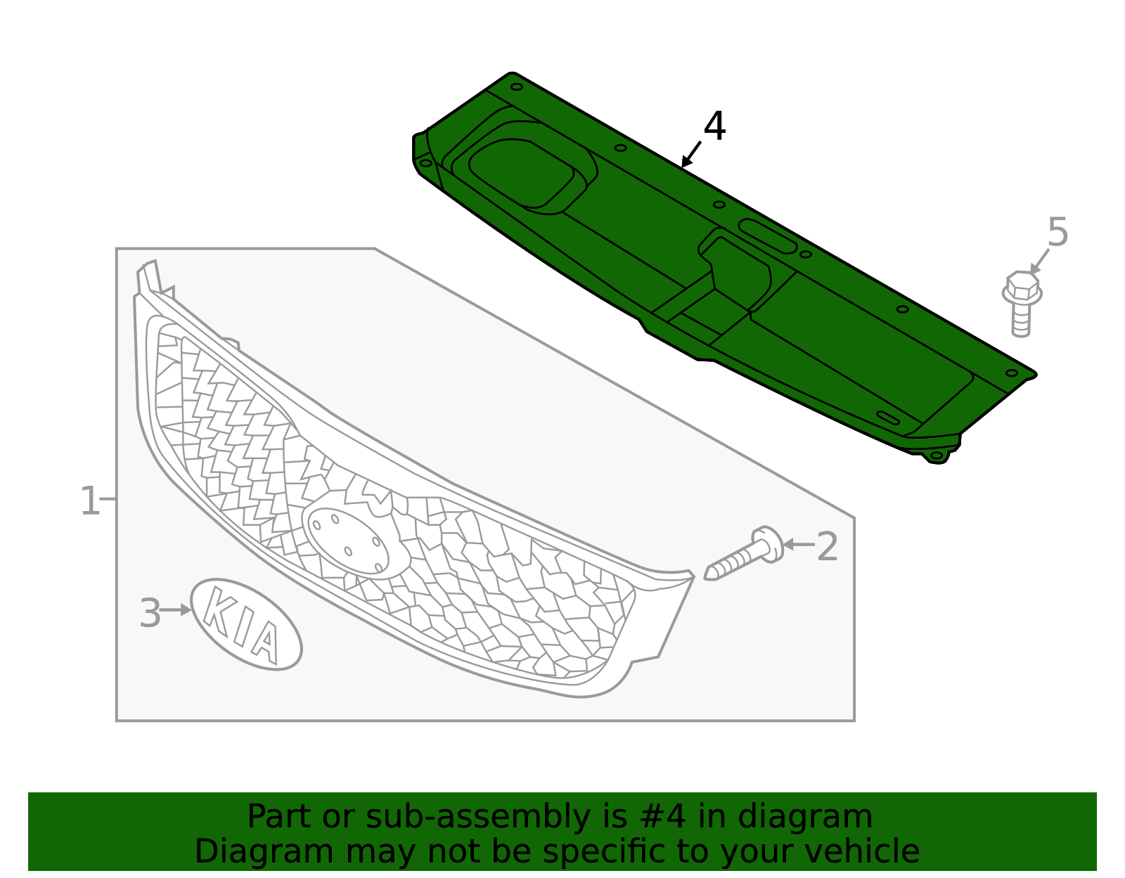 2016-2020 Kia Sorento Top Panel 86360-C6000 | TascaParts.com