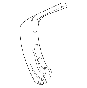 2020-2026 Chevrolet Corvette Side Spoiler 84661551 GM | GMPartsDirect.com