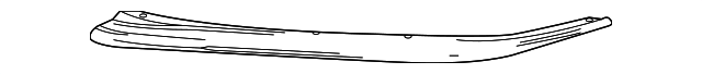 2020-2024 Chevrolet Corvette Side Spoiler 84661550 | Capital Chevy Parts