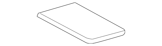 Genuine Official Toyota Upper Console Mat part# 58916-06090 for 2012 ...