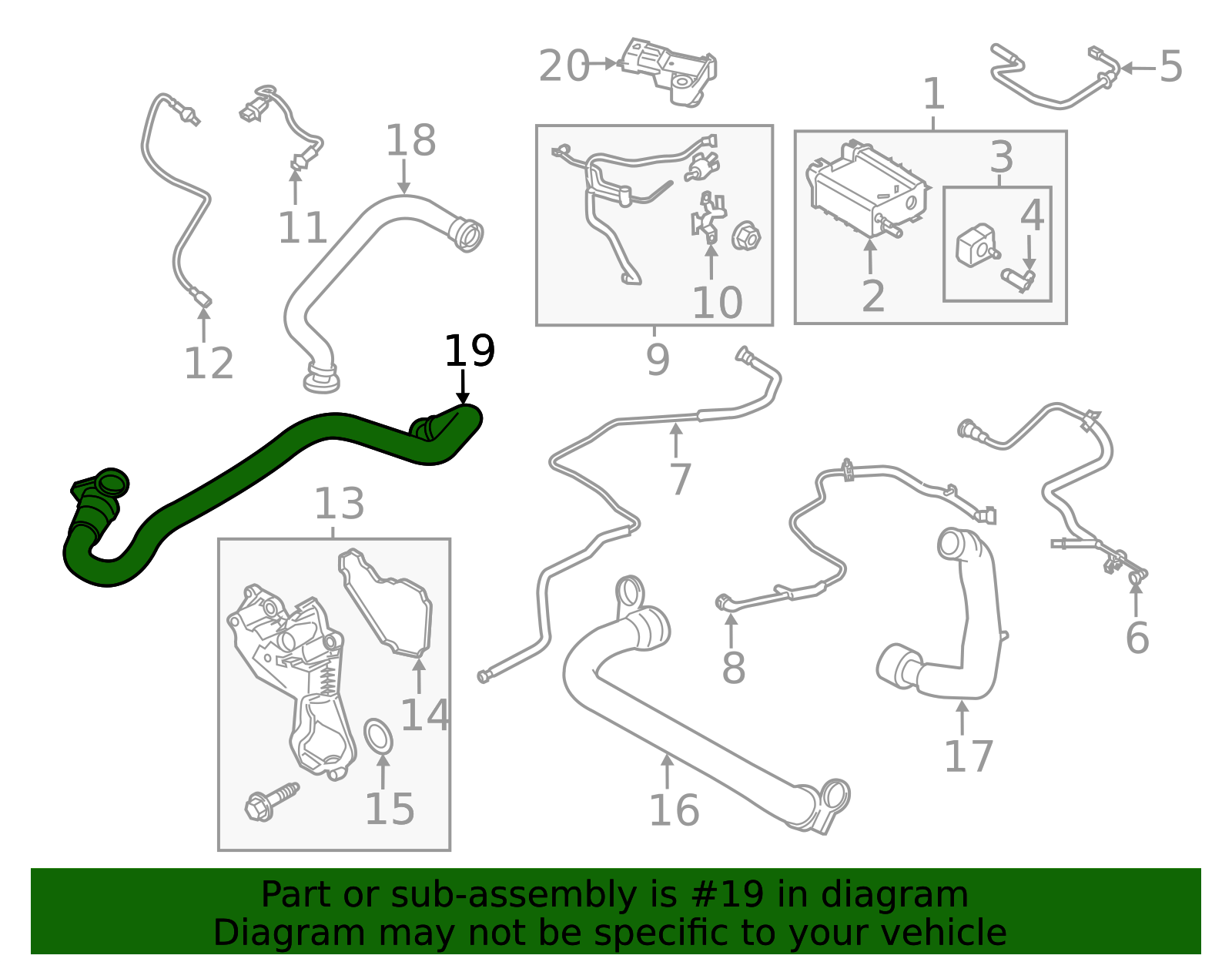 Motorcraft PCV Valve Hose KCV-327 | OEM Parts Online