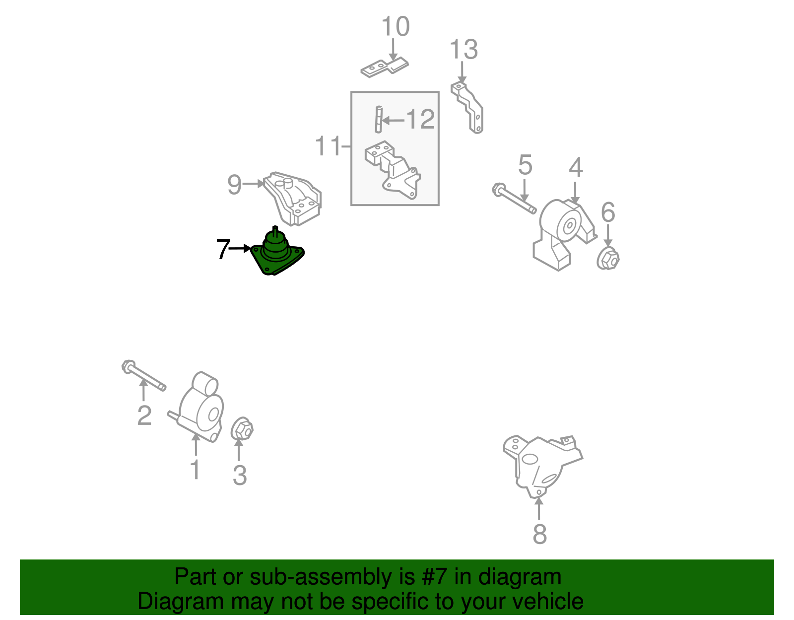 218100q000 - Hyundai Side Mount 2007-2012 Hyundai Elantra | Performance ...