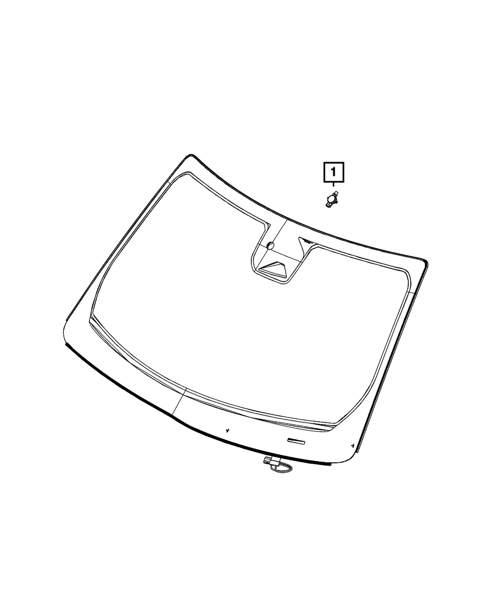 2022 Jeep Rain Sensor 68576492AA | QuirkParts