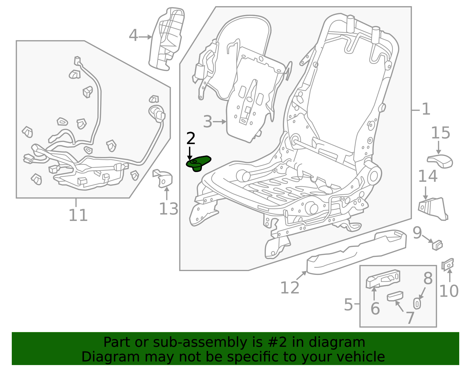 81550-T2F-A31 - High-Quality Seat Track Position Sensor for 2013-2025 ...
