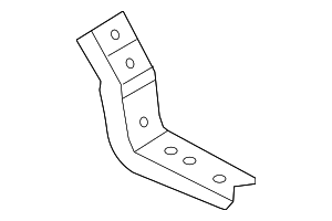 2018-2020 Infiniti QX80 Running Board Bracket 96124-6GW0A | Faulkner ...