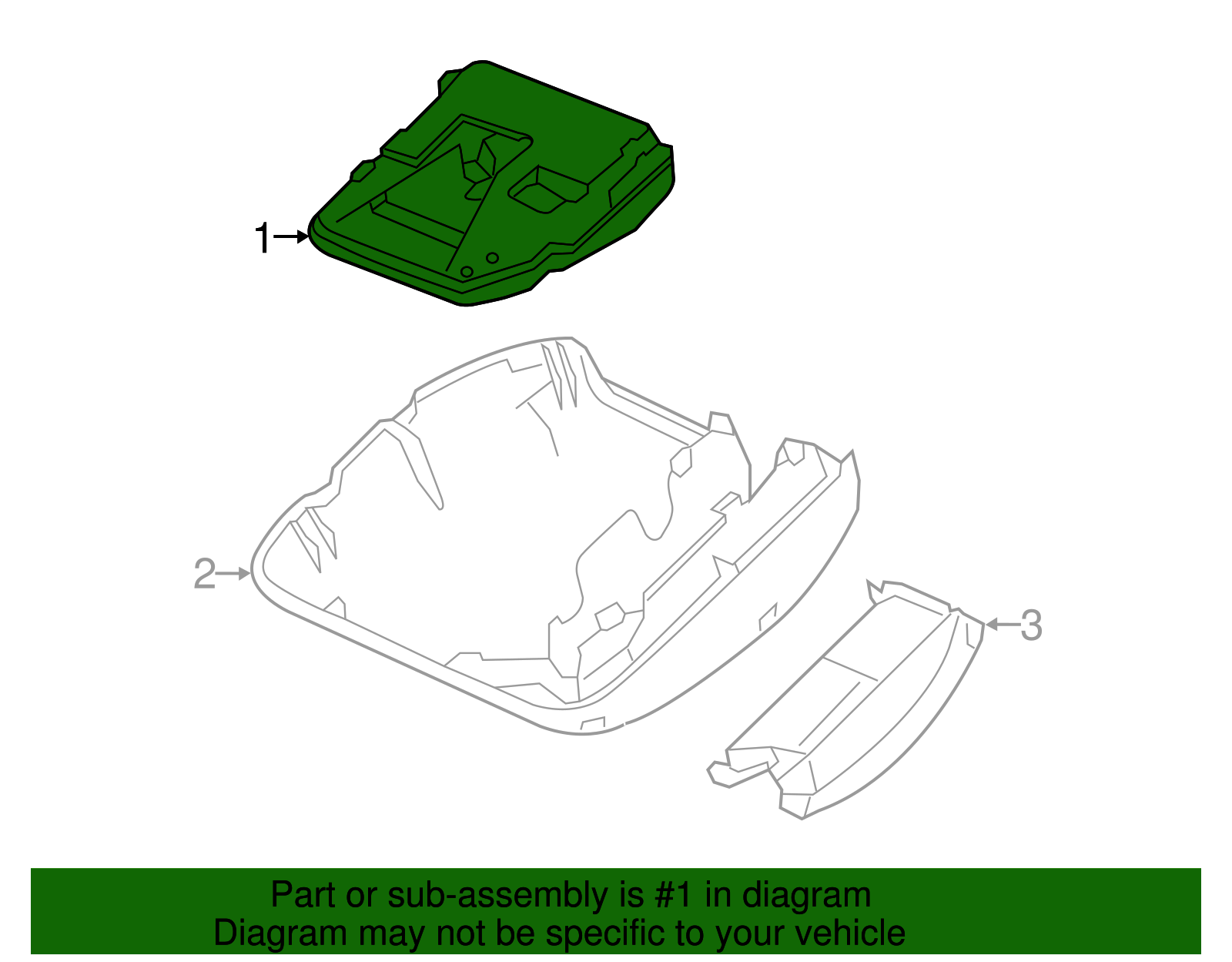 36150-T3L-A15 - 2014-2015 Honda Accord - Camera Assembly (Fcw)(Ldw ...