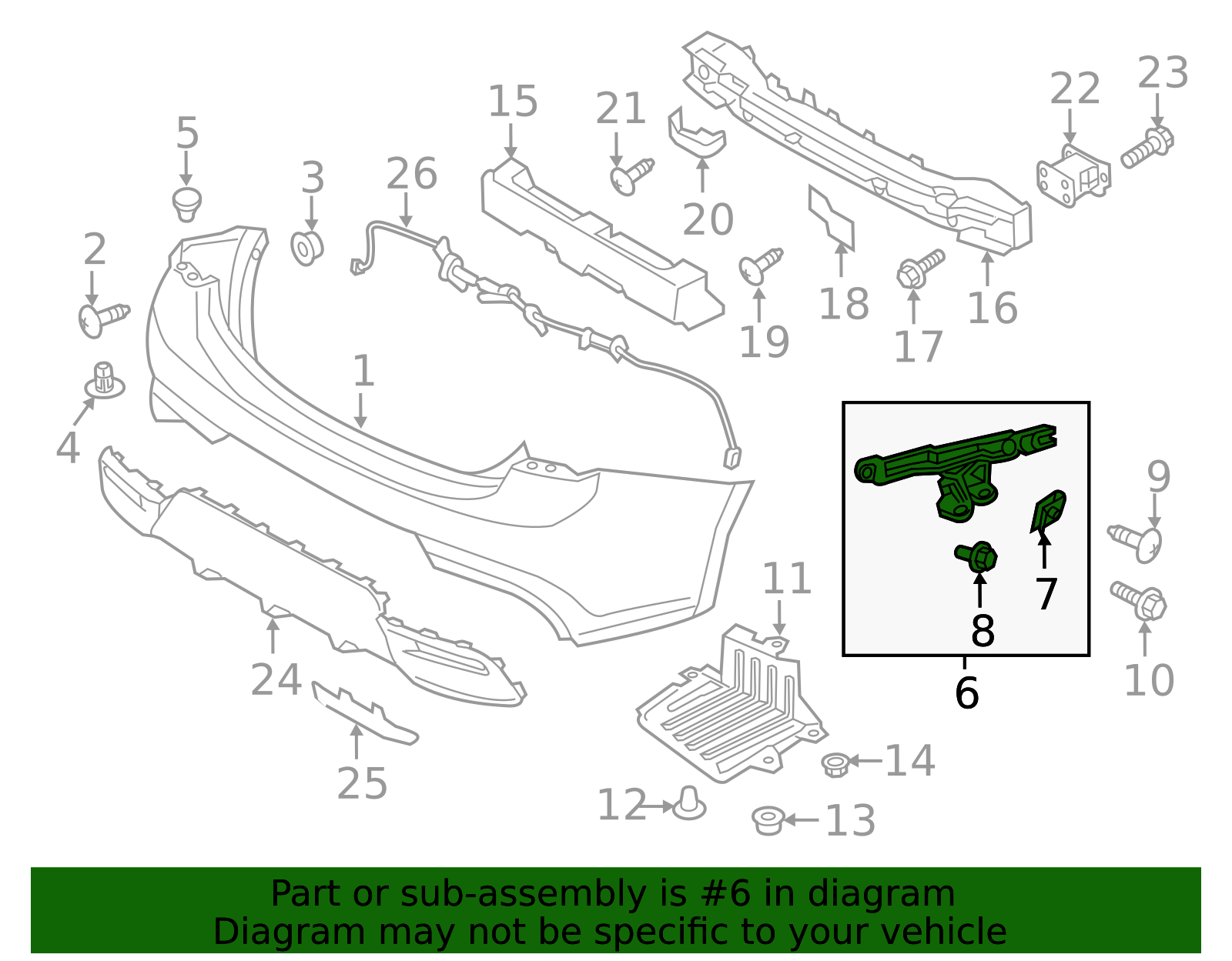 86613-H9200 - Side Bracket 2018-2020 Kia Rio | Kia.Parts Store
