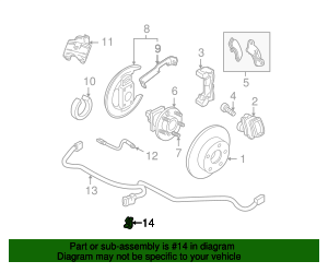 1992-2003 GM Wire Harness Retainer 12052834 GM | GMPartsDirect.com