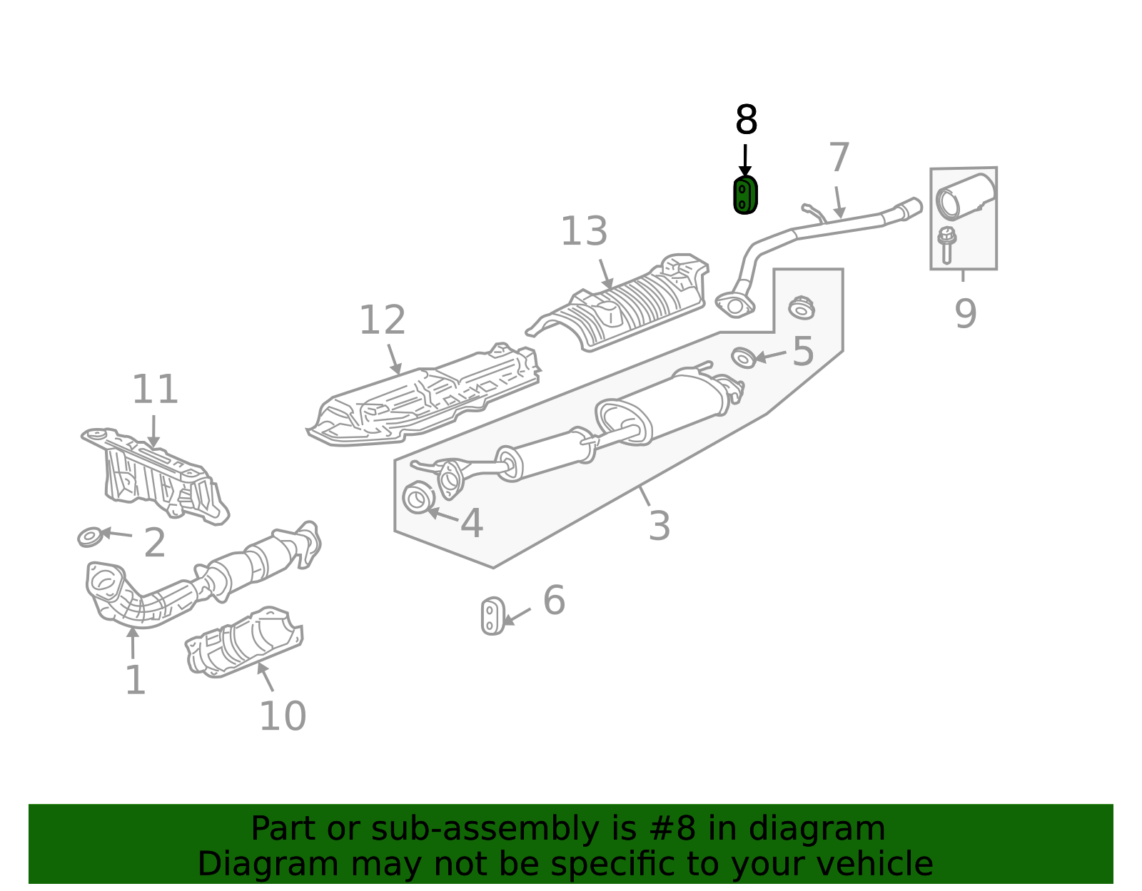 18215-SCV-A00 - High-Quality Exhaust System Hanger for 2003-2011 Honda ...