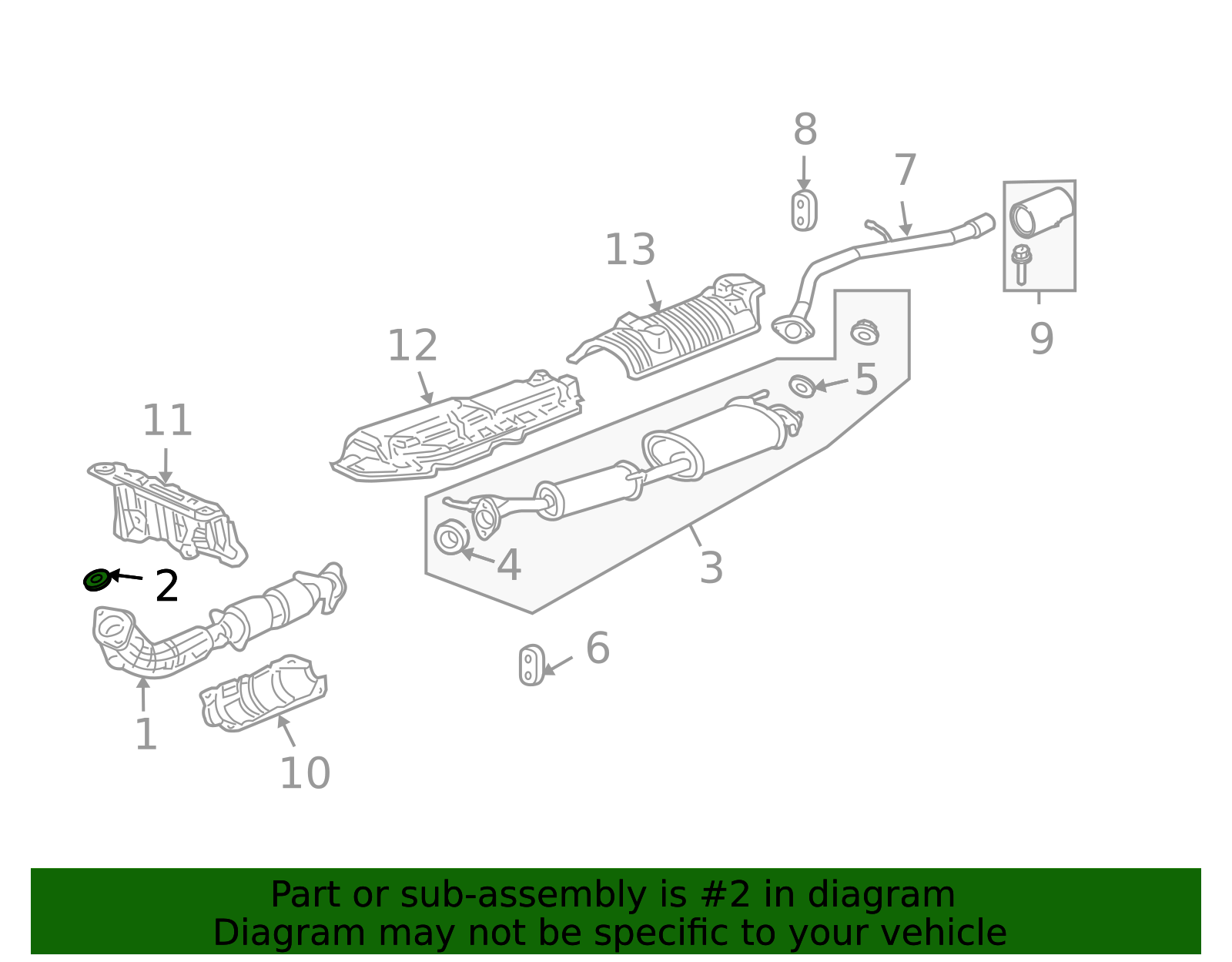 18229-S6M-003 - Exhaust Pipe To Manifold Gasket 2003-2011 Honda ...