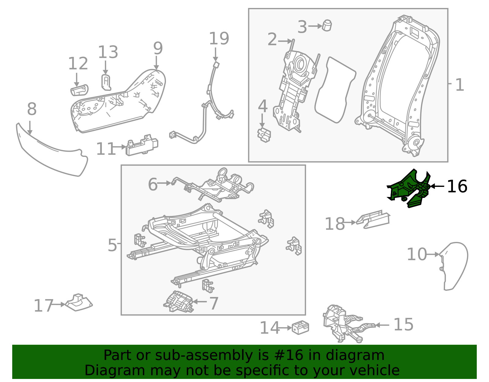 71875-0R040-B1 - Recline Cover 2021-2022 Toyota Sienna | Bam Wholesale ...
