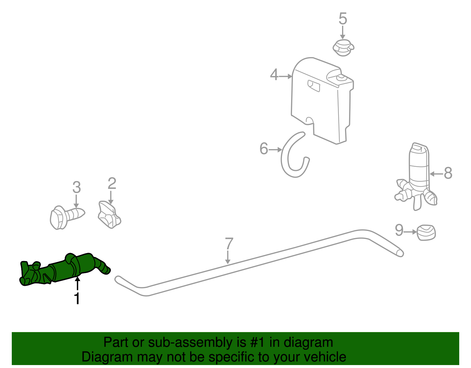 210-860-16-47 - Nozzle 2000-2003 Mercedes-Benz | Mercedes-Benz Premier ...