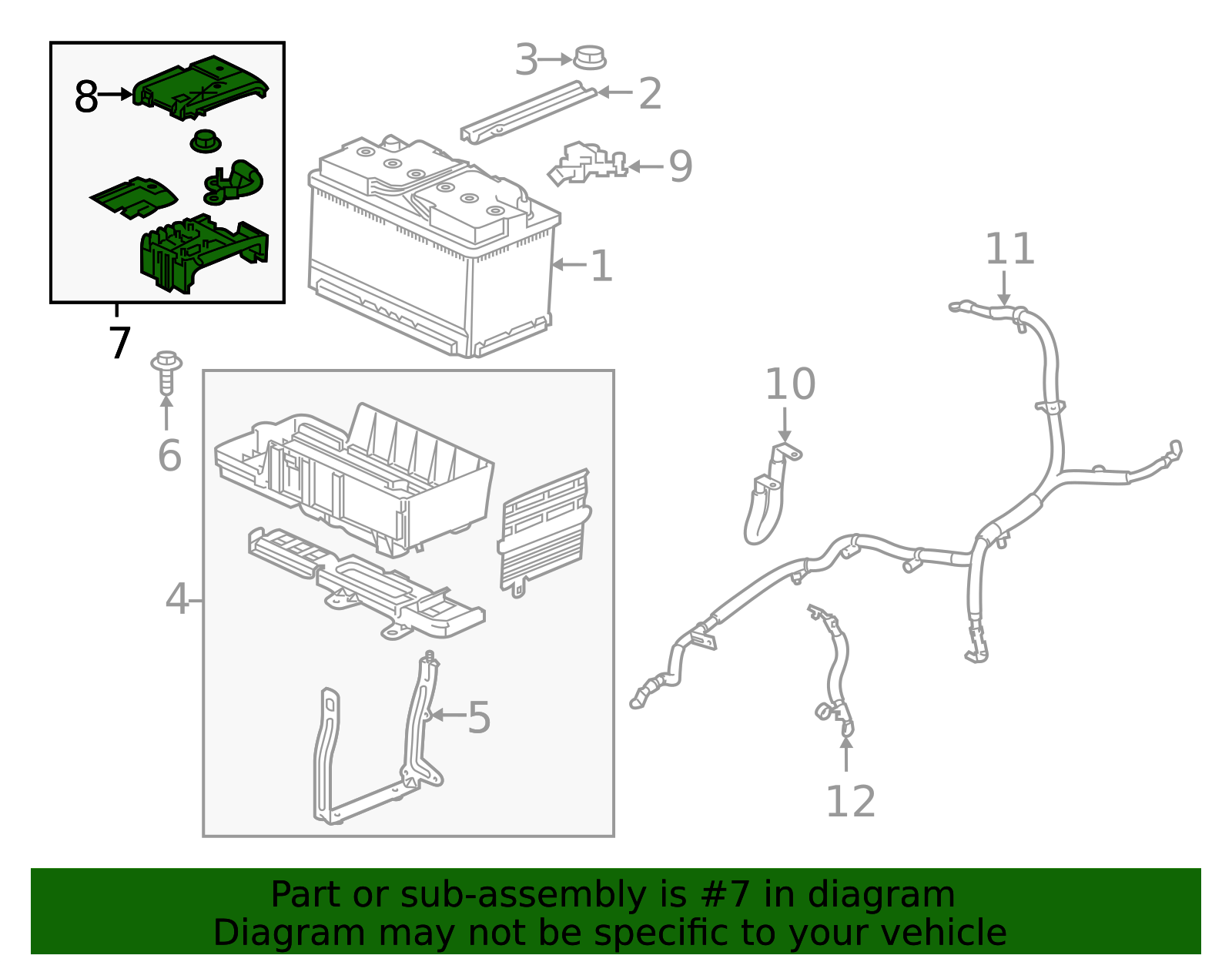 2017-2020 Buick Envision Engine Compartment Battery Distribution Fuse ...