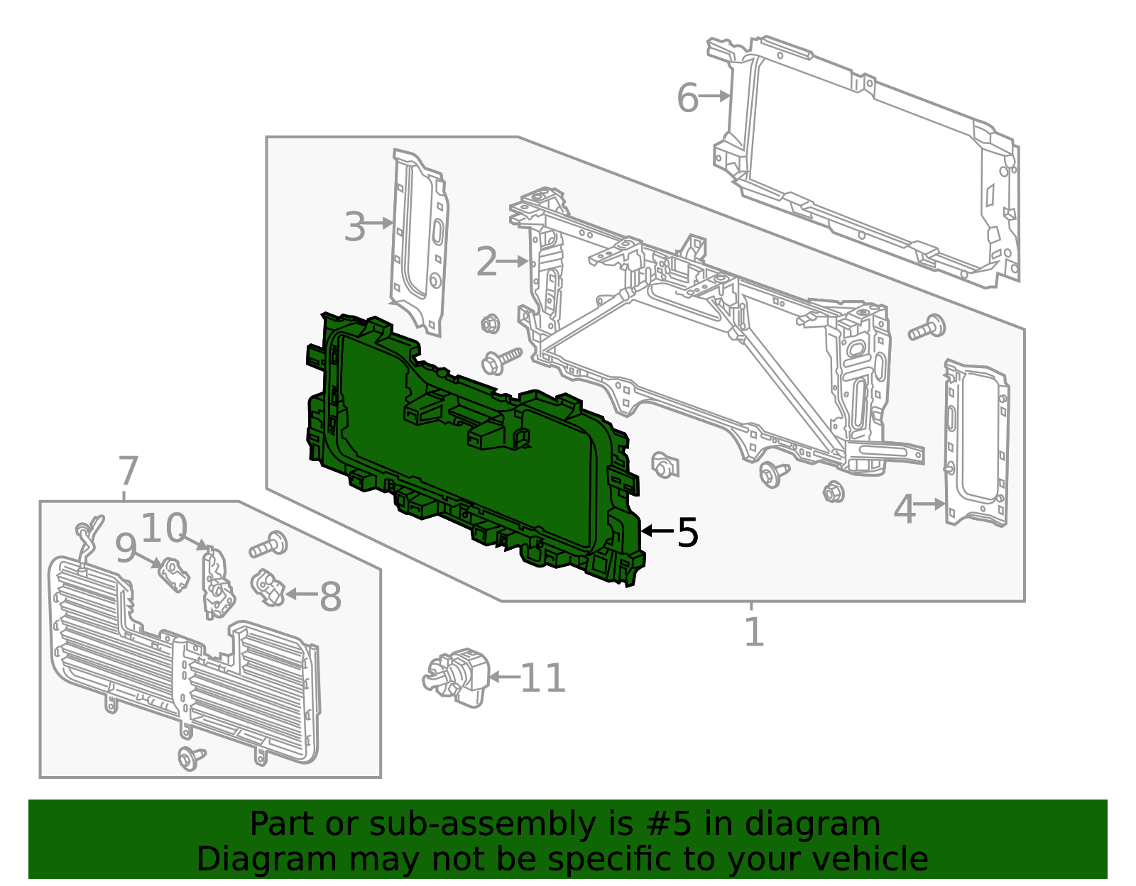 85632898 - Air Baffle 2016-2019 Chevrolet | GM Parts Warehouse