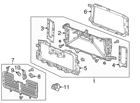 Front Panels for 2015 Chevrolet Silverado 1500 | OEM Parts Online