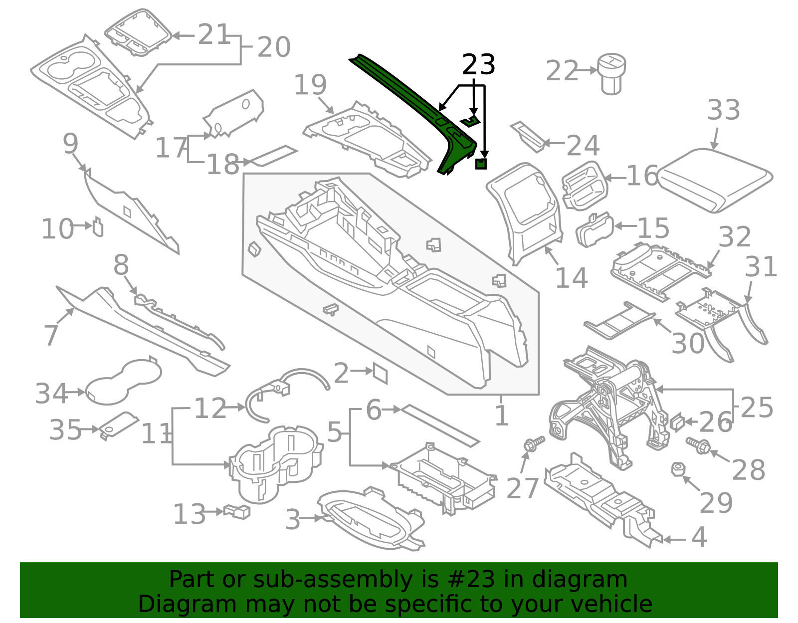 Console Trim Panel - Refresh Your Cabin's Factory Look | AutoNation Parts