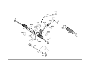 2006-2016 Mercedes-Benz Tie Rod 212-330-13-03 | Benz Parts Online