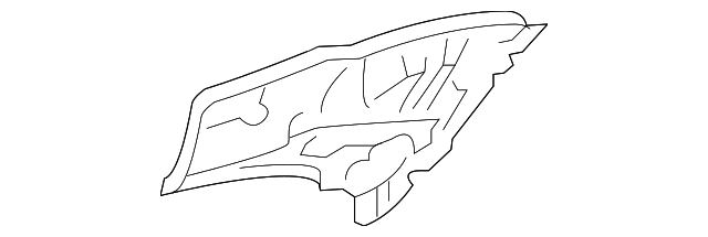 84004680 - 2019-2024 Cadillac XT4 - Passenger Side Quarter Inner Panel ...