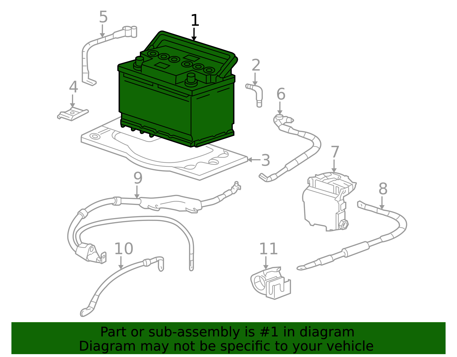 Genuine Porsche 9A7-915-105 |Vehicle Battery | FREE Shipping on Most ...