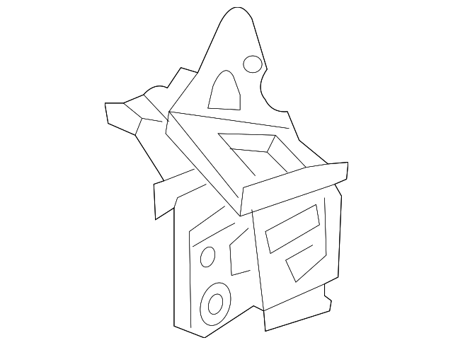 39088192 - Front Passenger Side Wheelhouse Panel Brace 2016-2019 ...