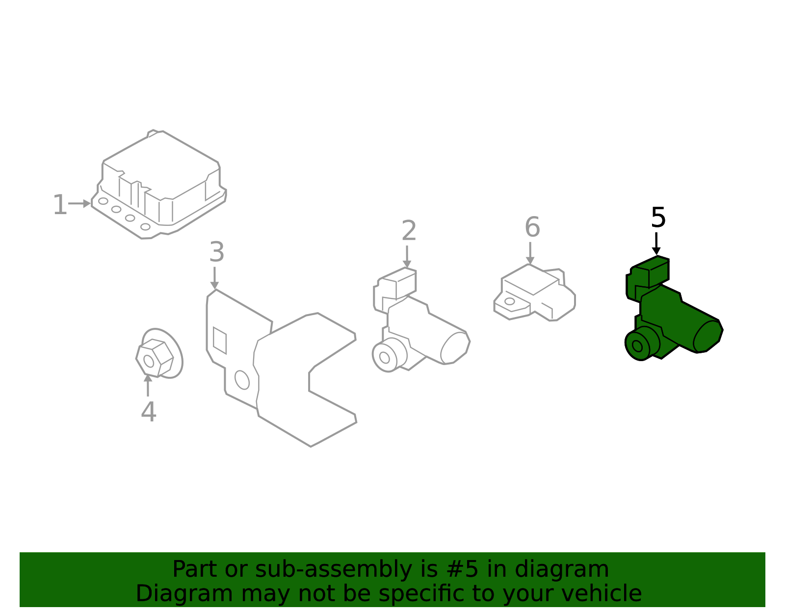2018-2025 Nissan Side Impact Sens K8836-5XA0A | Nissan Parts Central