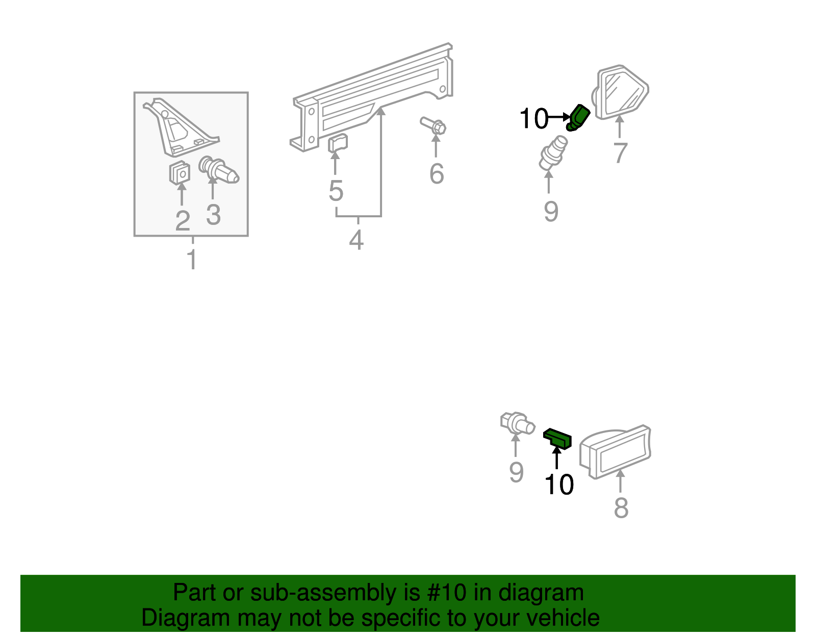 34908-SB6-671 - Bulb 2006-2025 Honda | Honda Parts Online