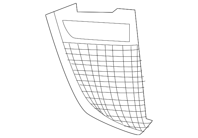 2017-2019 Nissan GT-R Finish Molding 62086-6AV0A | My Nissan Part