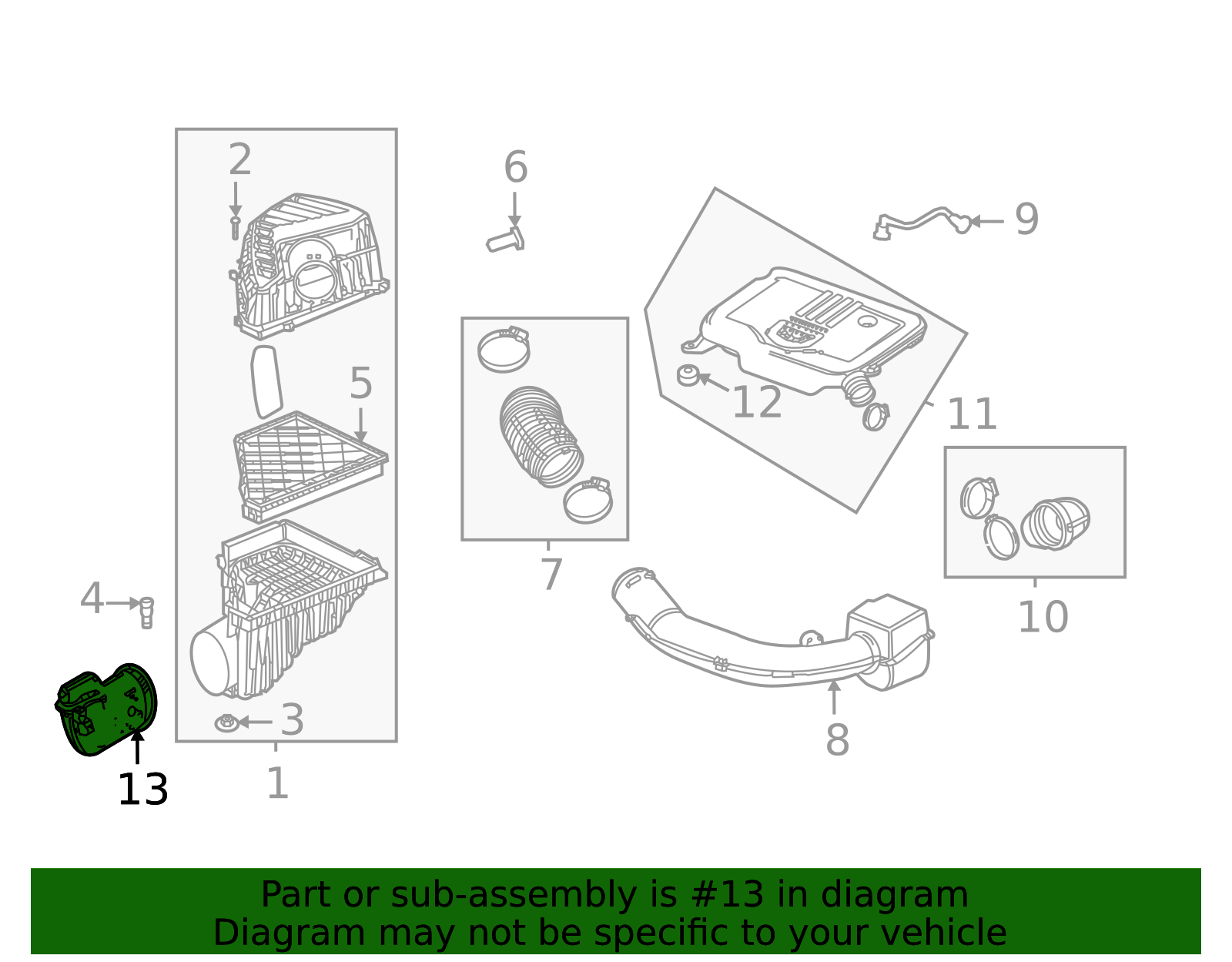 84218419 - 2020-2024 Cadillac XT5 - Intake Air Duct | Partners Chevy