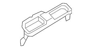 4M1-819-723-B - Center Duct 2017-2019 Audi Q7 | Audi OEM Parts