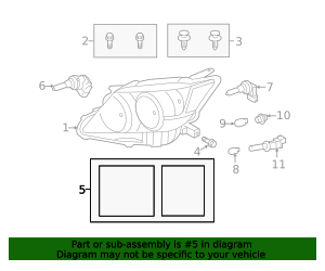 81193-21050 - High-Quality Headlight Bracket for 2011-2013 Scion tC ...