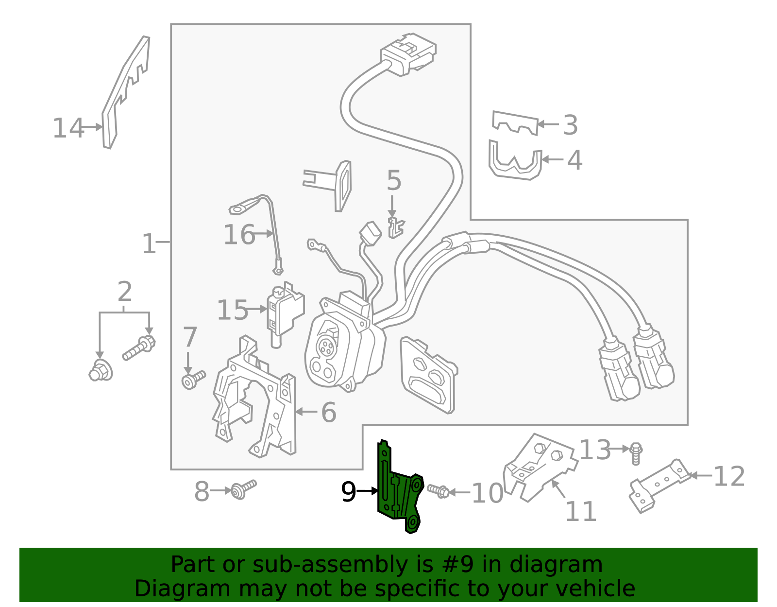 4KE-907-907-A - Side Bracket 2019-2025 Audi | Audi OEM Parts Guy