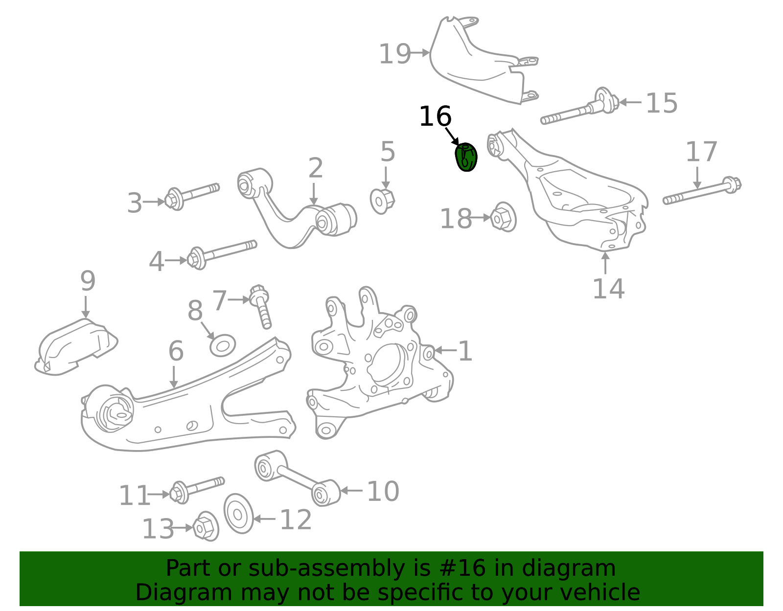Genuine Toyota Lower Control Arm Adjust Cam part# 48198-0E020 for 2009 ...