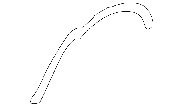 LR127230 - Wheel Opening Molding 2020-2023 Land Rover Discovery Sport ...