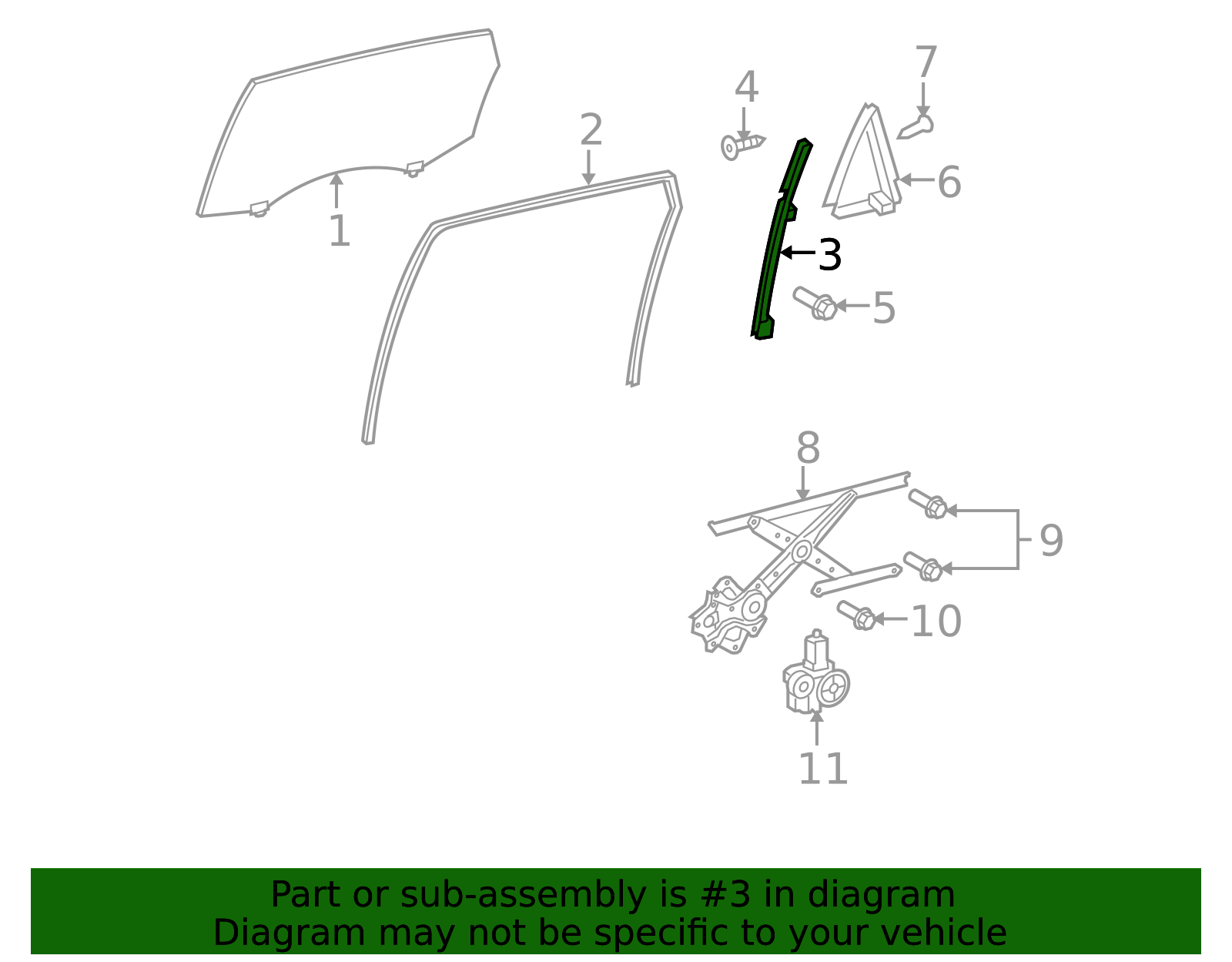 Window Channel - Smooth Window Travel | AutoNation Parts