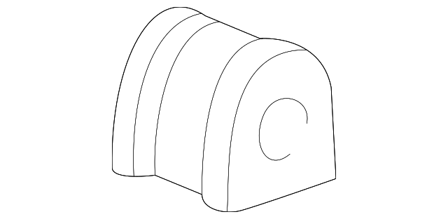 2003-2010 Honda Stabilizer Bar Mount Bushing 51306-S3V-A00 | Cheaper ...