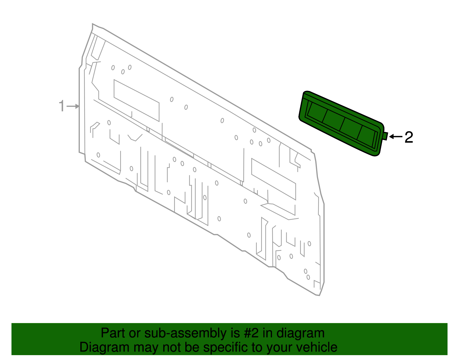 62930-04040 - Quarter Panel Vent 2016-2025 Toyota | Longo Toyota Parts